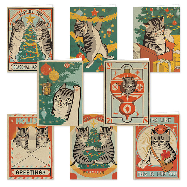 Christmas Cats – Arna Miller Designs, LLC