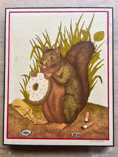 Squirrel Donut Unique – Arna Miller Designs, LLC